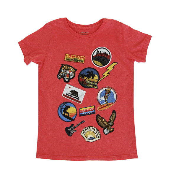 Surf Patches Tee – Californian Vintage